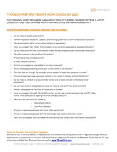 2. Work-Remote-Checklist_Firm-Technology-Admin-Staff | Legal Insights ...