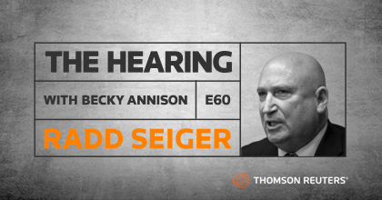 The Hearing: Episode 60 – Radd Seiger | Legal Insights Europe