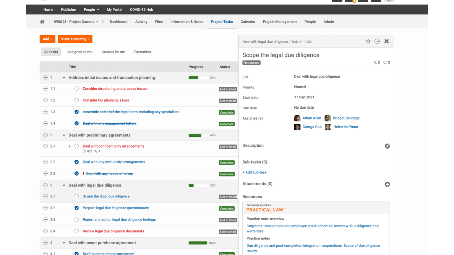 What's new in HighQ | Legal Solutions UK | Thomson Reuters