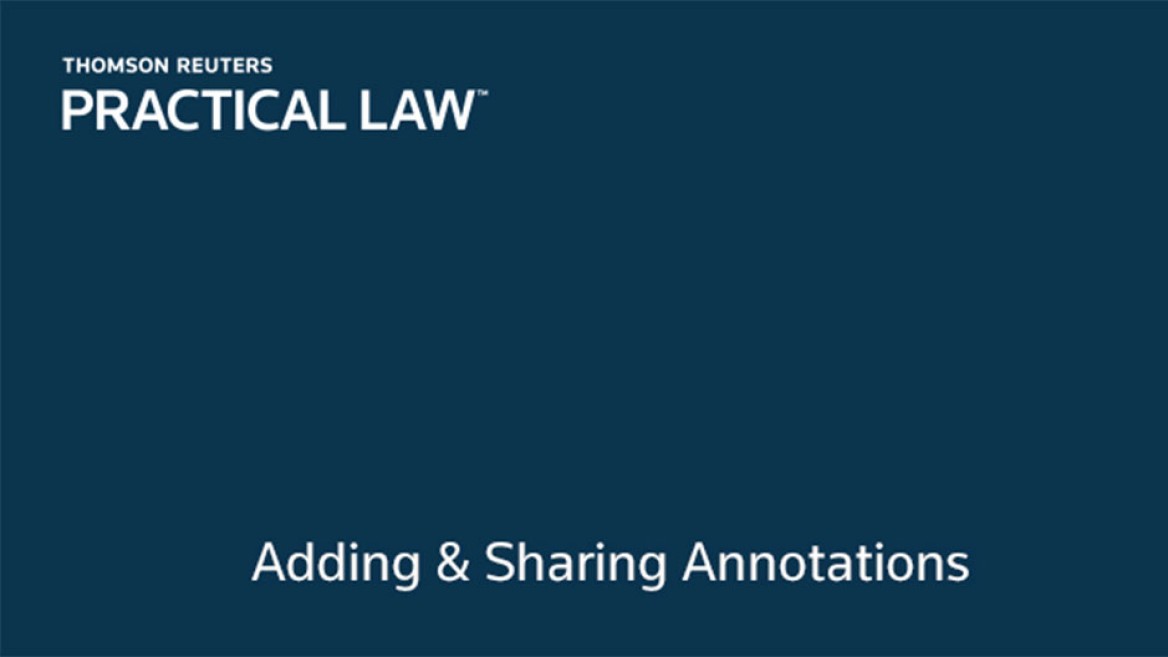 Practical Law Training - Tutorials | Legal Solutions UK | Thomson Reuters