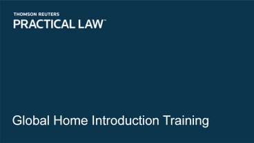 Practical Law Training - Tutorials | Legal Solutions UK | Thomson Reuters