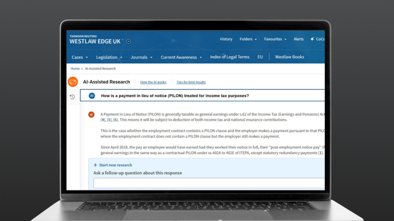Westlaw Edge UK - Legal Research Tool | Legal Solutions UK | Thomson ...