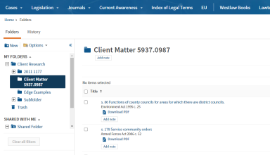 Features – Westlaw | Legal Solutions UK | Thomson Reuters